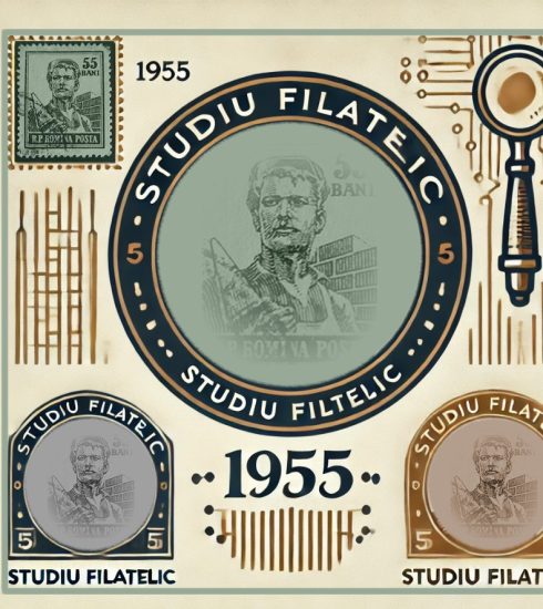 55 de bani, emisiunea 1955 – studiu filatelic - Revista eFil@telia